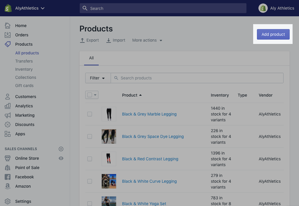 Agregar y actualizar productos · Centro de ayuda de Shopify